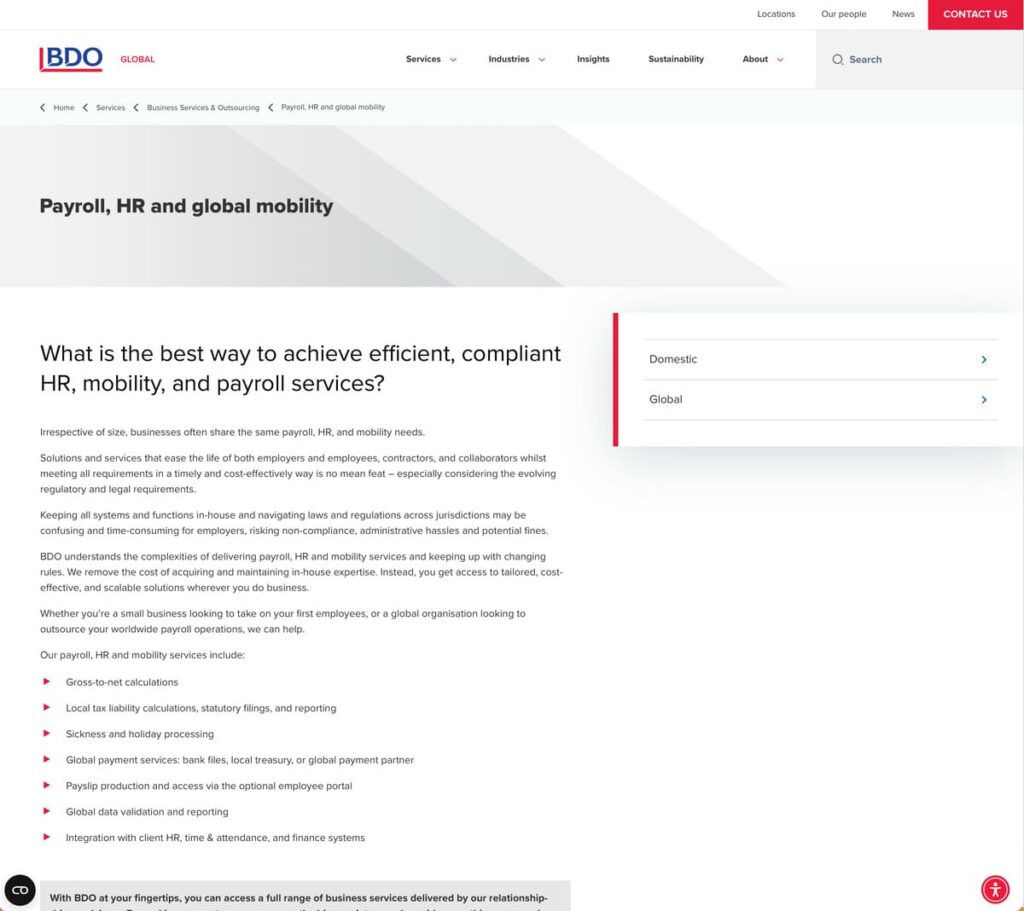 BDO Review – Global Expansion Services Explained