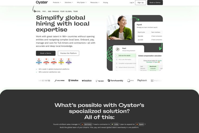 Oyster HR Review – Global Expansion Services Explained